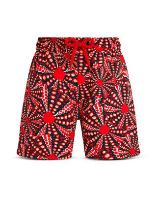 Vilebrequin Boys Jirise Printed 4 Swim Shorts - Little Kid  Big Kid