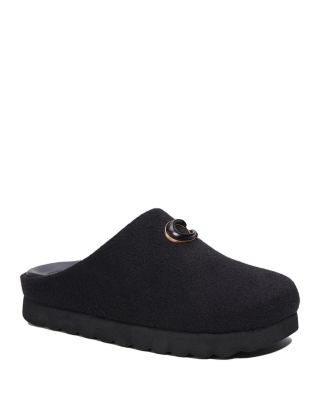 COACH Women's Hadley Felt Slippers | Bloomingdale's