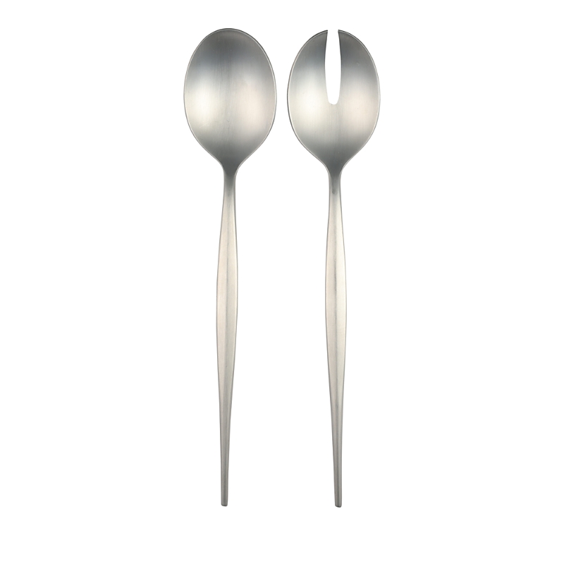 Click here for Vietri Natura Satin Finish Salad Serving Set prices