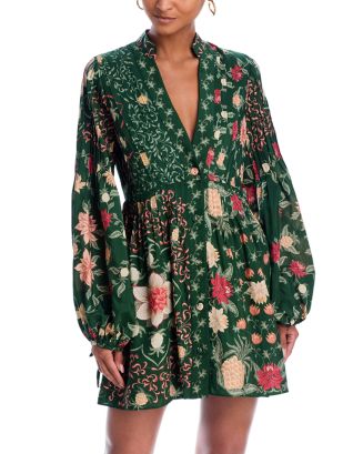 FARM Rio Pineapple Garden Mini Dress | Bloomingdale's