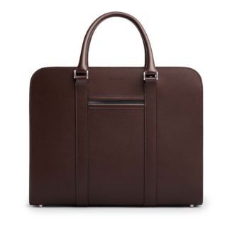 Carl Friedrik Palissy Double Leather Briefcase | Bloomingdale's Home