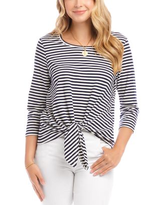 Karen Kane Tie Front Top | Bloomingdale's