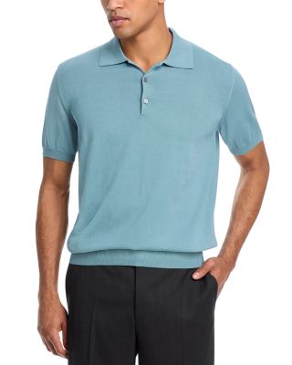 Click here for Canali Sea Island Cotton Knitted Polo Shirt prices