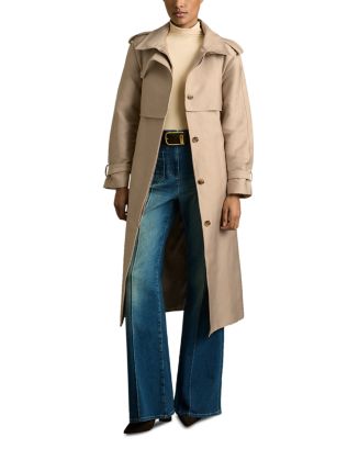 REISS August Mac Trench Coat | Bloomingdale's