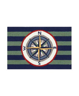 Click here for Liora Manne Frontporch Striped Compass Area Rug  2... prices