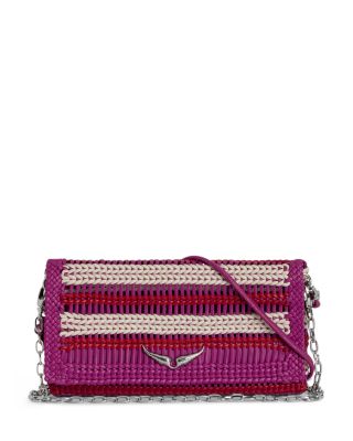 Click here for Zadig & Voltaire Rock Eternal Braided Leather Clut... prices