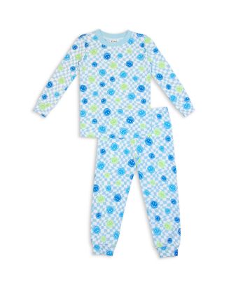 Esme Boys' Smiley Face Print Pajama Set - Little Kid | Bloomingdale's Kids
