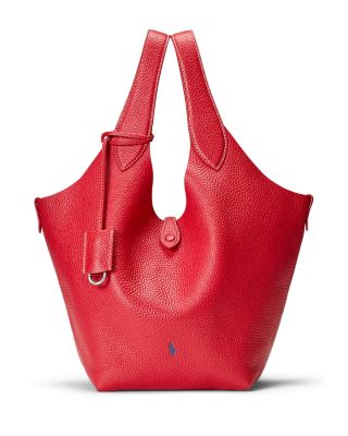 Click here for Polo Ralph Lauren Polo Play Medium Leather Tote prices
