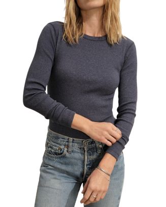 Buck Mason Surplus Rib Long Sleeve Crewneck Tee | Bloomingdale's