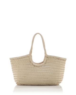 Click here for Dragon Diffusion Nantucket Leather Basket Bag prices