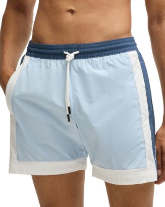 BOSS Remy Color Block 5.3" Swim Trunks | Bloomingdale's