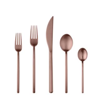 Mepra Due Ice Bronze 20-Piece Flatware Set, Service for 4 ...