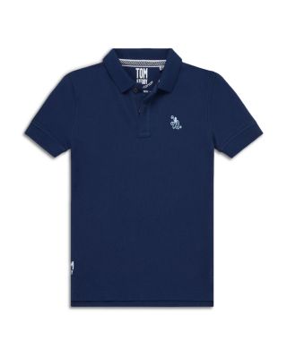 Tom & Teddy Boys Cotton Polo Shirt - Little Kid  Big Kid