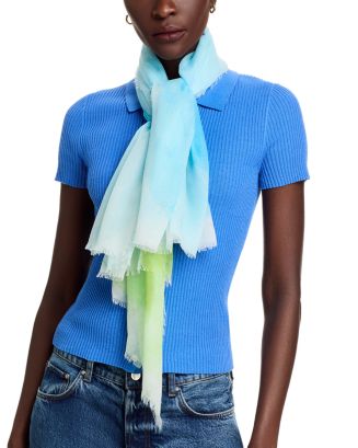 V Fraas Fraas Berry Vine Scarf | Bloomingdale's