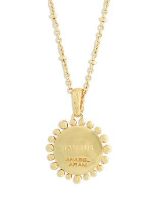 Click here for Anabel Aram Pave Zodiac Pendant Necklace  16-17 prices