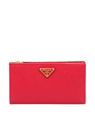Prada Large Saffiano Leather Wallet