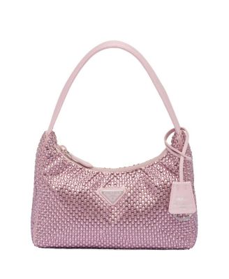 Click here for Prada Re-Edition Satin Mini-Bag with Crystals prices