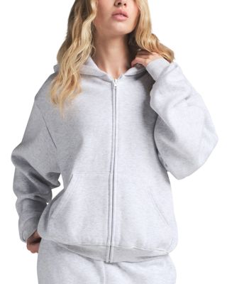 Click here for Skims Cotton Fleece Full Zip Hoodie prices