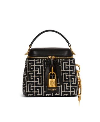 Click here for Balmain Pulse Vanity Bag in Monogrammed Jacquard C... prices