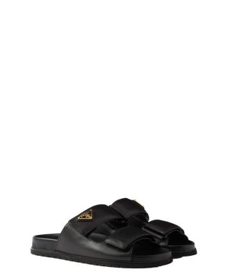Click here for Prada Womens Nappa Leather Slides prices