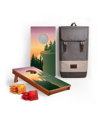 Click here for Elakai 1ft x 2ft Mahogany Pathfinder Cornhole Boar... prices