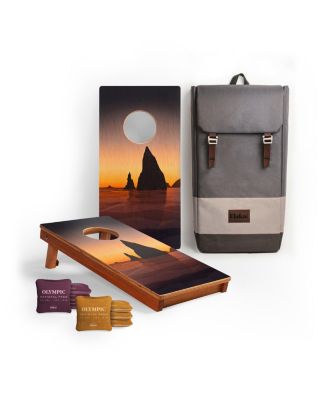 Click here for Elakai 1ft x 2ft Mahogany Pathfinder Cornhole Boar... prices