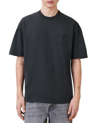 Click here for Allsaints Oversized Xander Logo Tee prices
