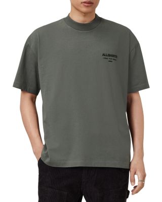 Click here for Allsaints Oversized Xander Logo Tee prices