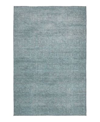 Dalyn Burano Washable BU1 26x310 Area Rug - Aqua  Blue