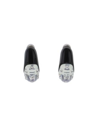 Click here for Lanvin Fargo Rhinestone Large Hoop Earrings prices