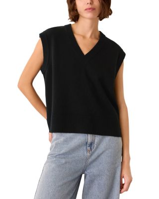 Click here for Whistles Wool Sleeveless Sweater prices