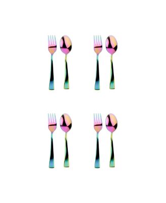 Click here for Ahimsa Fork and Spoon Pair Utensils Set of 4 - Age... prices