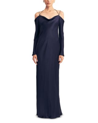 Click here for Shona Joy La Lune Off-the-Shoulder Tie Maxi Dress prices