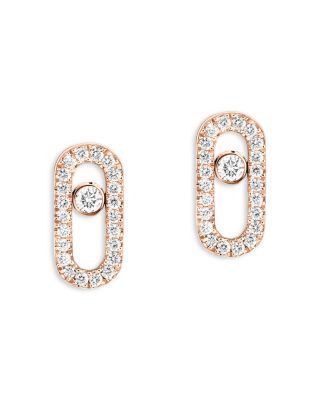 Click here for Messika Diamond Move Uno Pave Stud Earrings in 18K... prices
