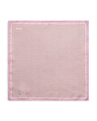 Click here for Eton Geometric Silk Pocket Square prices