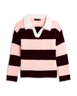 Click here for Aqua Girls Striped Rugby Sweater  Big Kid - Exclus... prices