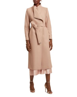 Click here for Ted Baker Rosell Wool Blend Wrap Coat prices