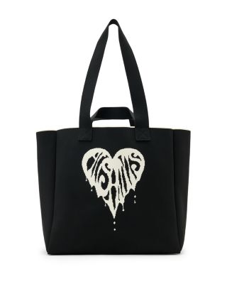 Click here for Allsaints Izzy Heart E/W Large Tote Bag prices