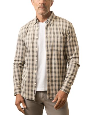 Click here for Faherty Coastline Knit Plaid Button Down Shirt prices