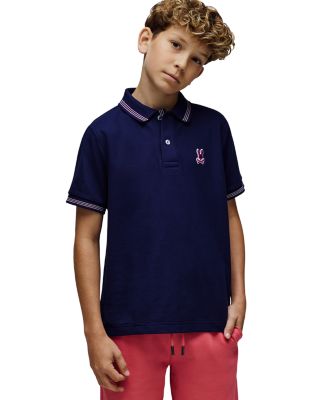 Click here for Psycho Bunny Boys Hart Pima Cotton Pique Polo Shir... prices