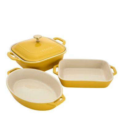 Click here for Staub Ceramics 4-pc Mixed Baking Dish Set prices