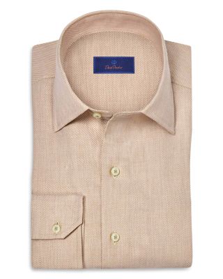 Click here for David Donahue Cashmere Blend Twill Solid Sport Shi... prices