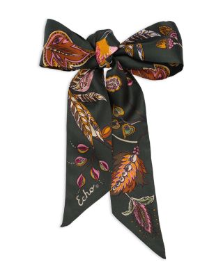Click here for Echo Falling Leaves Silk Ribbon Scarf prices