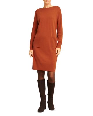Click here for Hobbs London Petites Devora Sweater Dress prices