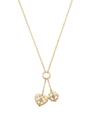 Click here for Bloomingdales Fine Collection Diamond Heart & Clov... prices