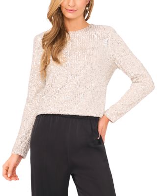 Click here for CeCe Long Sleeve Crewneck Top prices