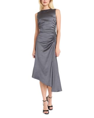 Click here for Luxely Boat Neck Asymmetric Midi Dress prices