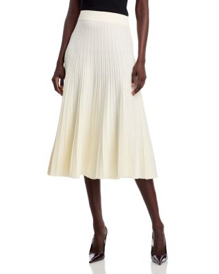 Click here for Nancy Yang Rib A Line Midi Skirt prices