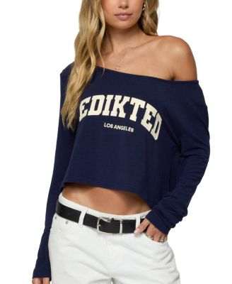 Click here for Edikted La Babe Off Shoulder Top prices