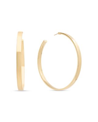 Click here for Lana Jewelry 14K Yellow Gold Polished Hoop Earring... prices